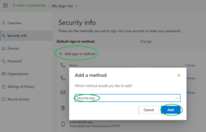 YubiKey Setup for Microsoft 365 - Prof-IT