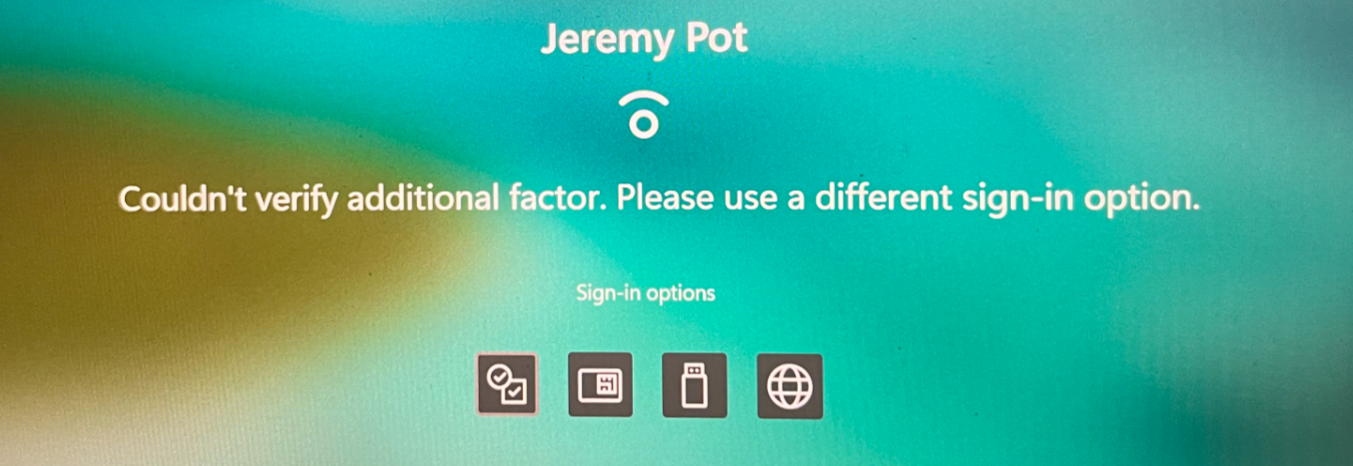 Windows Hello For Business Multi Factor Authentication (MFA) - Prof-IT